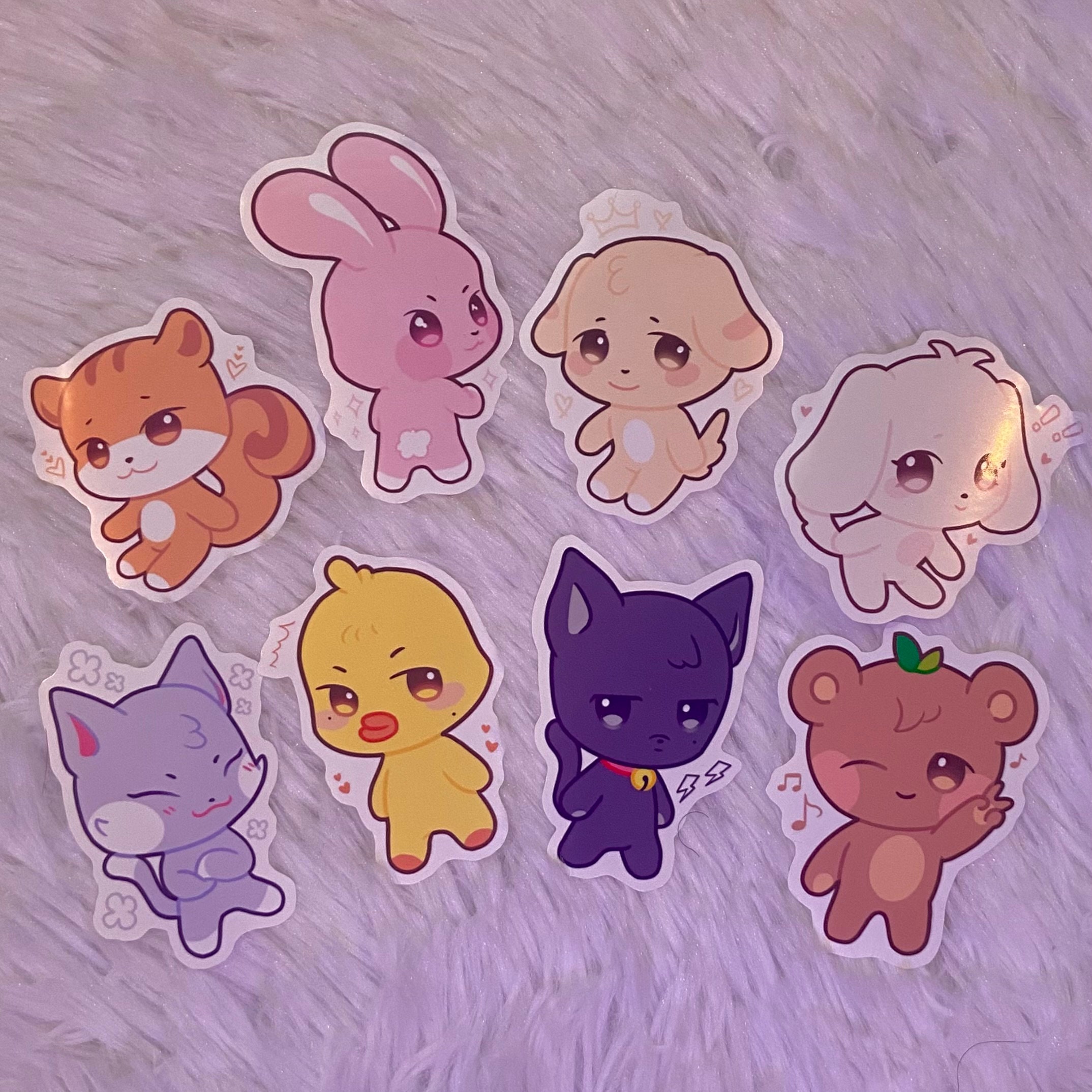 ATEEZ Aniteez 2.5 Stickers - Etsy