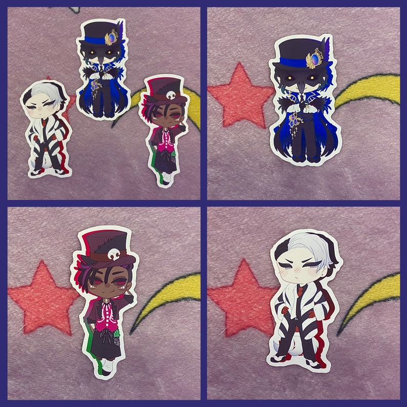 Twisted Wonderland TWST Extra Characters 34 Stickers - Etsy