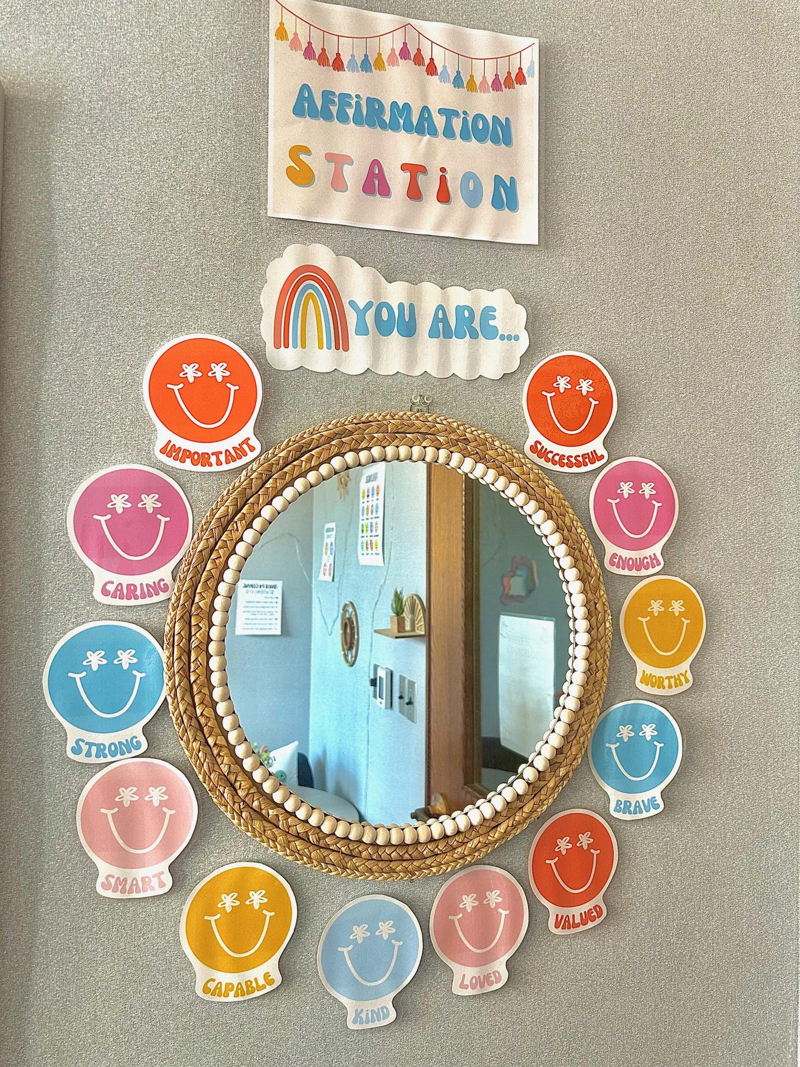 Affirmation Station Counseling Office or Teacher Classroom Decor - Etsy