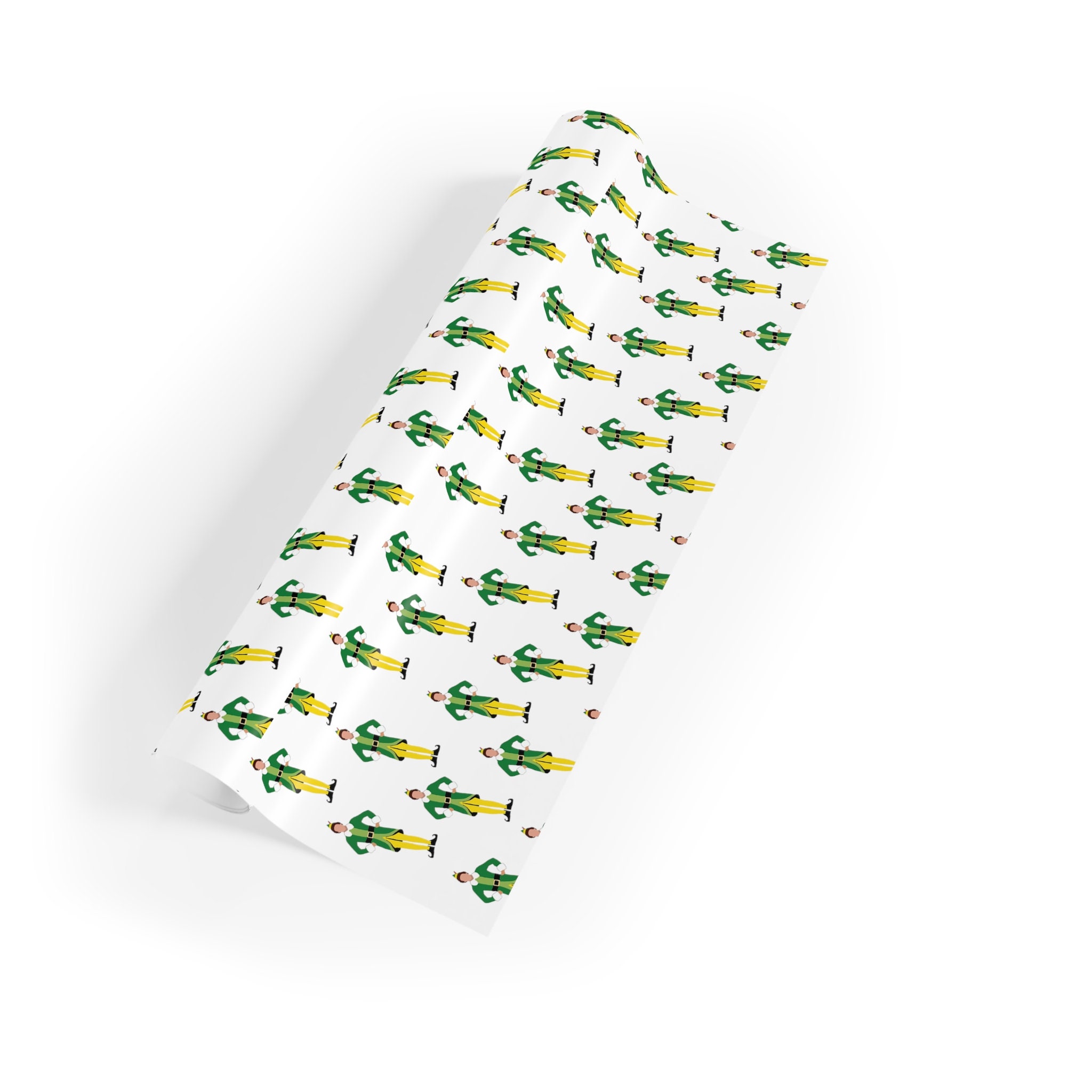 Elf Gift Wrap Funny Wrapping Paper Christmas Movie - Etsy