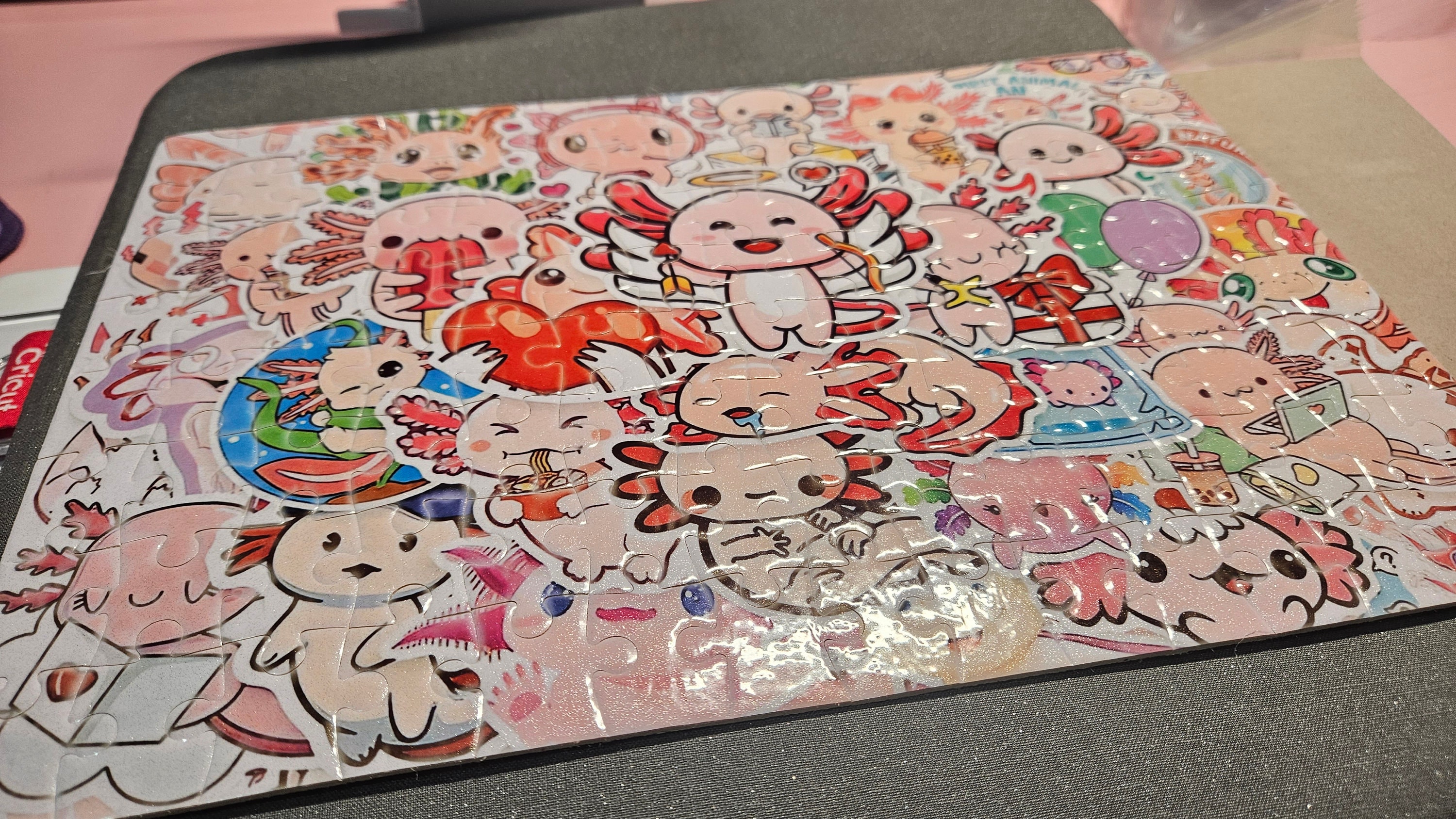 Axolotl Puzzle - Etsy