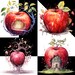 Enchanted Apple Whimsical Watercolor Illustration PNG Clipart,enchanted ...