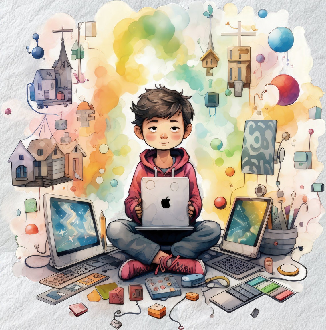 Emerging Tech Whiz App Coding Clipart,app Coding Image, Emerging Tech ...