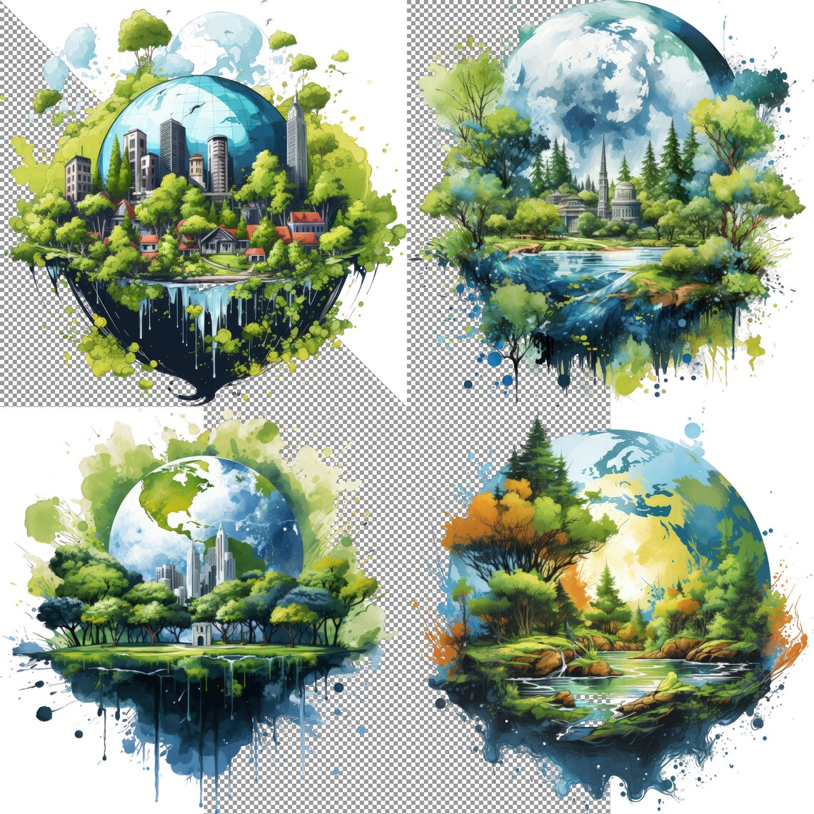 Earth Backdrop Clipart, Global Background Clip Art-earth Backdrop ...