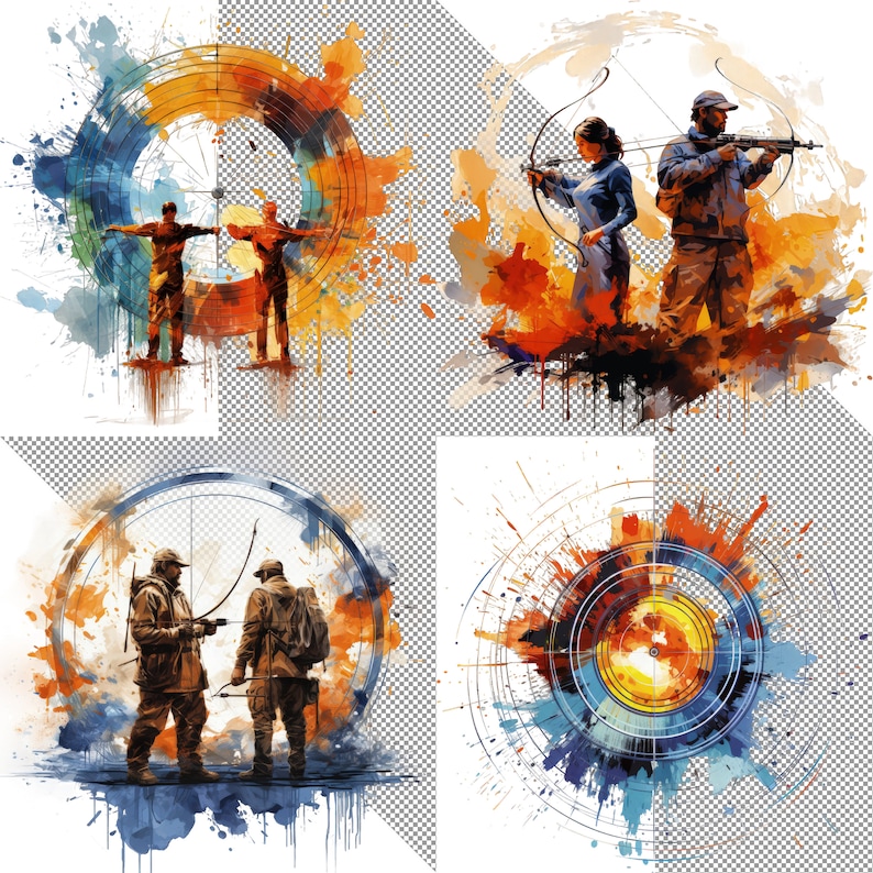 Bullseye Brilliance Clipart, Archery Target Clip Art,bullseye Hit ...