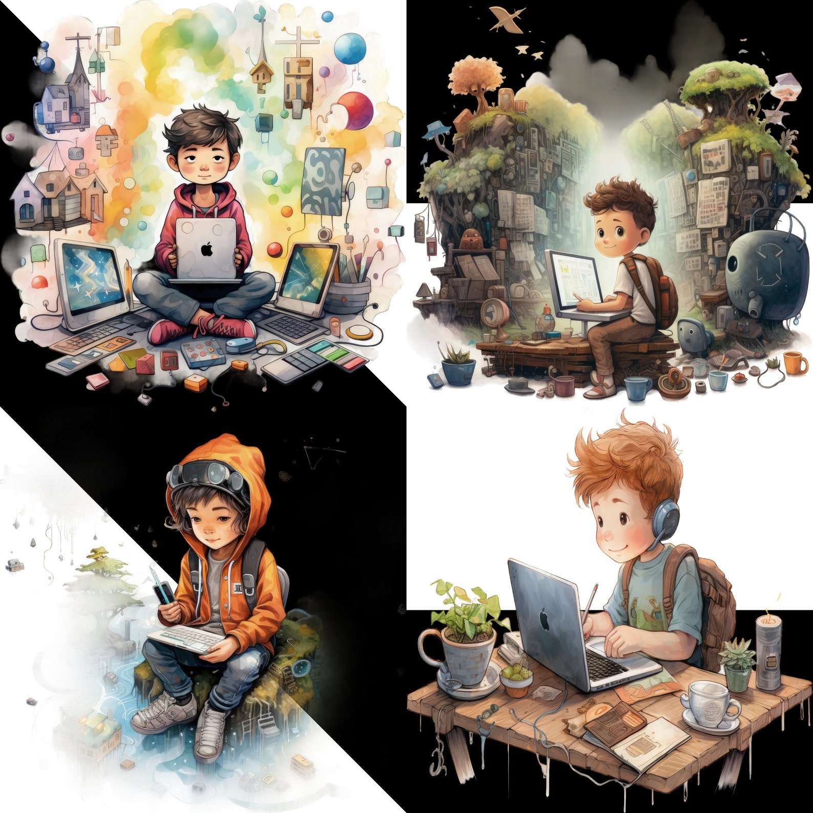 Emerging Tech Whiz App Coding Clipart,app Coding Image, Emerging Tech ...