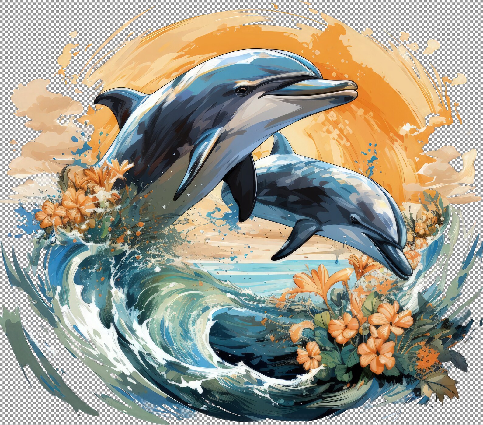 Flippers Dance T-shirt Design, Flippers Dance T-shirt Design, Whimsical ...