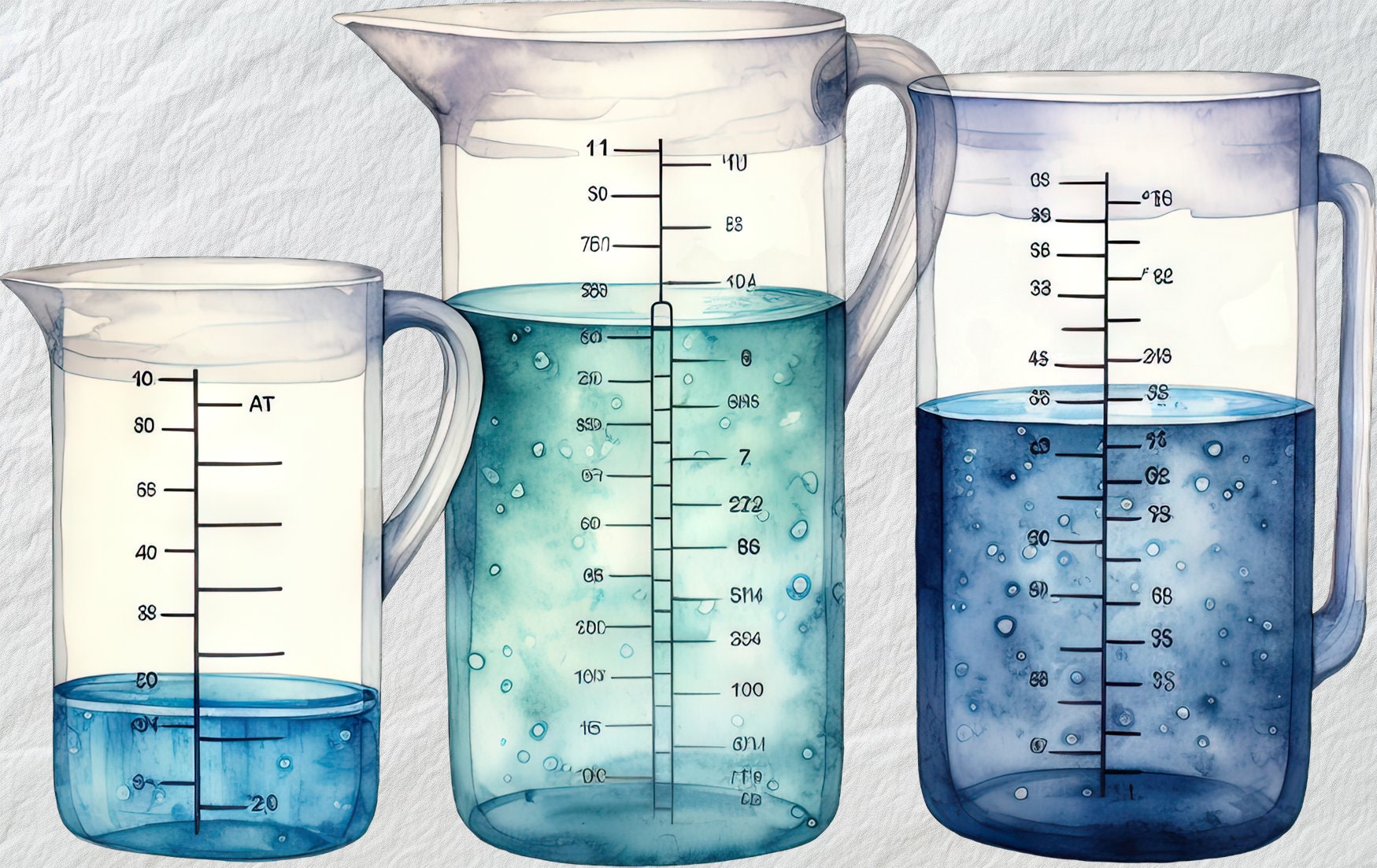 Vantage Dry Measure Cups Homemaking PNG Clipart,kitchen Decor Clipart ...