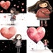 Devoted Daughter PNG, Loving Family Illustration, Digital Download ...