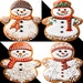 Snowman Gingerbread Cookie PNG Clipart, Festive Art: Snowman ...