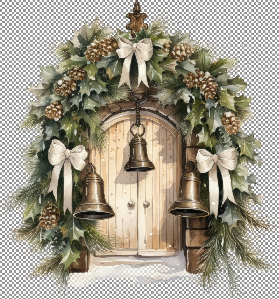Christmas Bells Clipart, Ring in the Holidays With Enchanting Christmas ...
