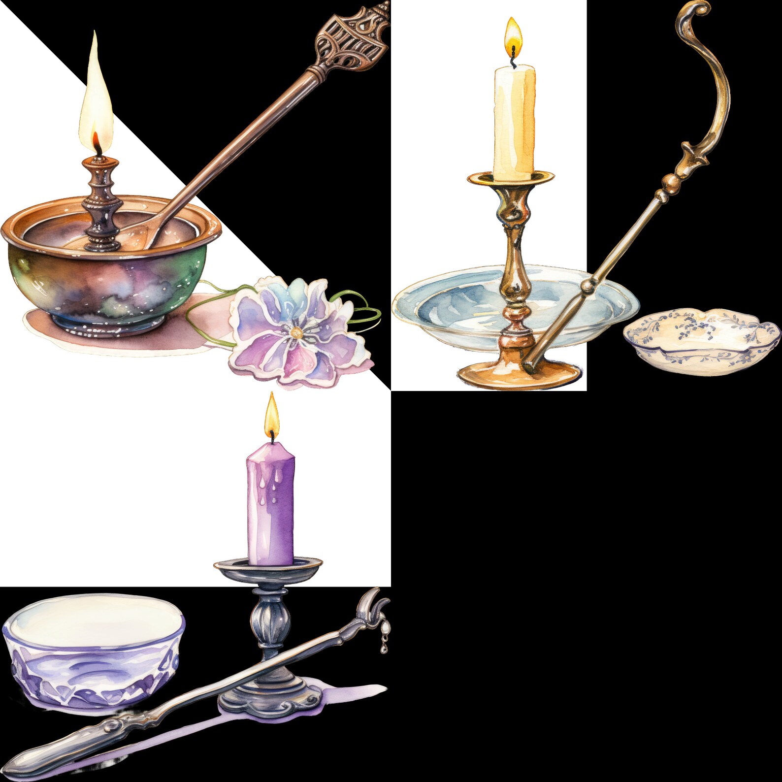 Vantage Candle Snuffer Homemaking on White Background PNG Clipart ...