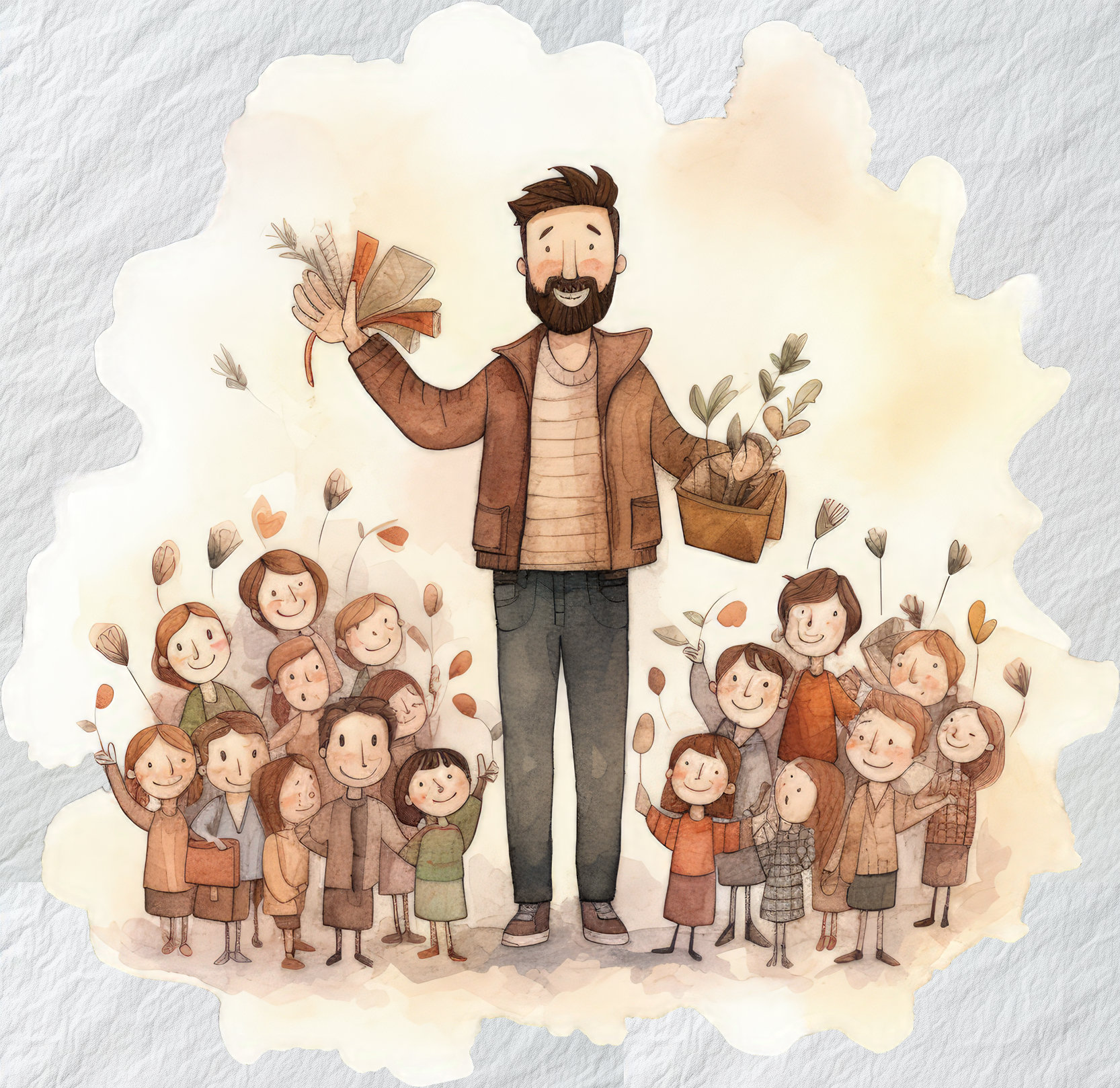 Caring Teacher Inspiring Clipart, Teacher's Inspiring Image ...