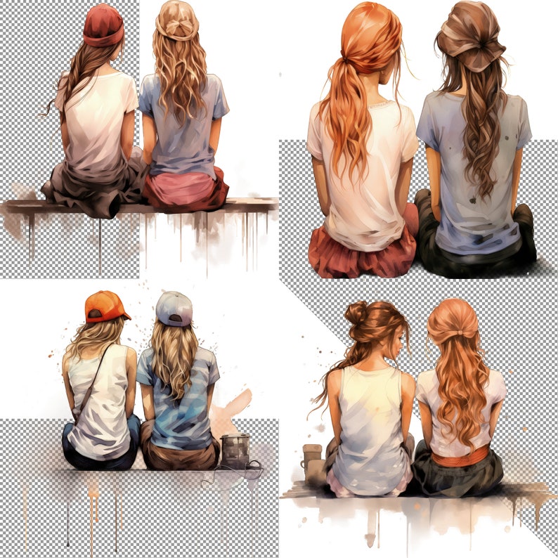 Best Friends United Clipart,best Friends United Clipart, Friendship ...