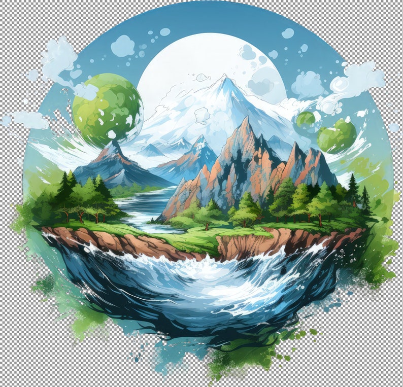 Earth Backdrop Clipart, Global Background Clip Art-earth Backdrop ...