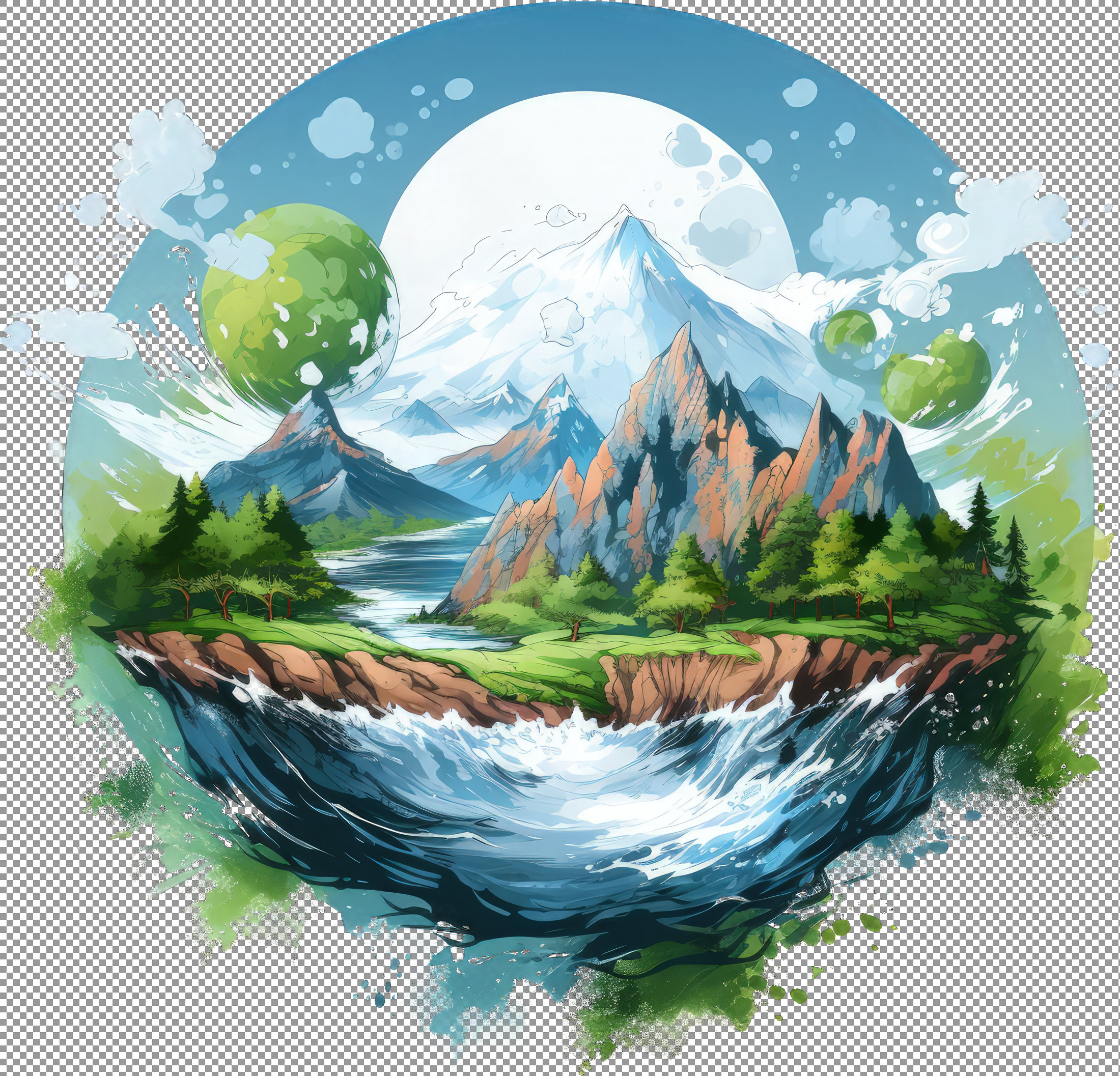 Earth Backdrop Clipart, Global Background Clip Art-earth Backdrop ...