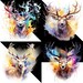 Arctic Majesty: Reindeer's Arctic Charge, Frozen Wilderness Reindeer's ...