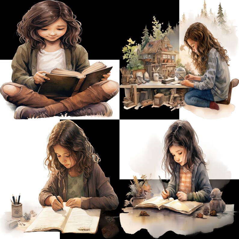 Young Author PNG, Eyoung Author Image, Writing Enthusiast Graphics ...