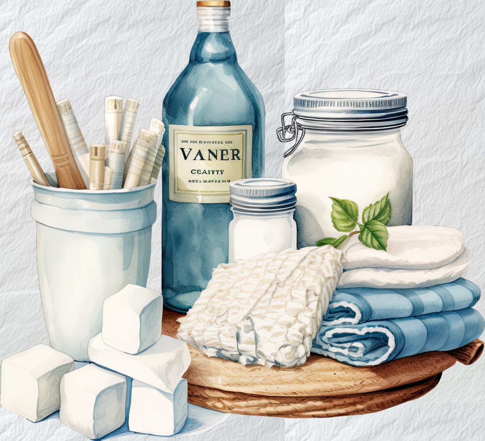 Vantage Laundry Soaps Watercolor PNG Clipart,classic Laundry Soap PNG ...