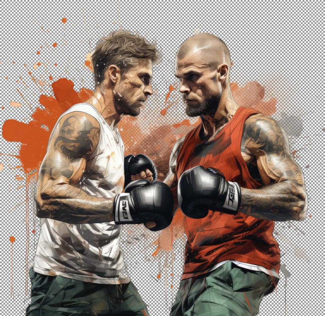 Ring Resilience Clipart, Knockout Boxing Clipart Bundle,boxing Clipart ...