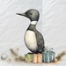 Christmas Heartwarming Loon PNG Clipart, Creative Christmas Loon ...