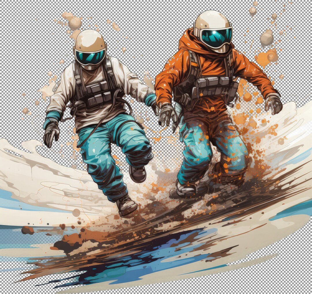 Space Skate Clipart,sci-fi Roller Skate Clipart Set - Space Skate ...