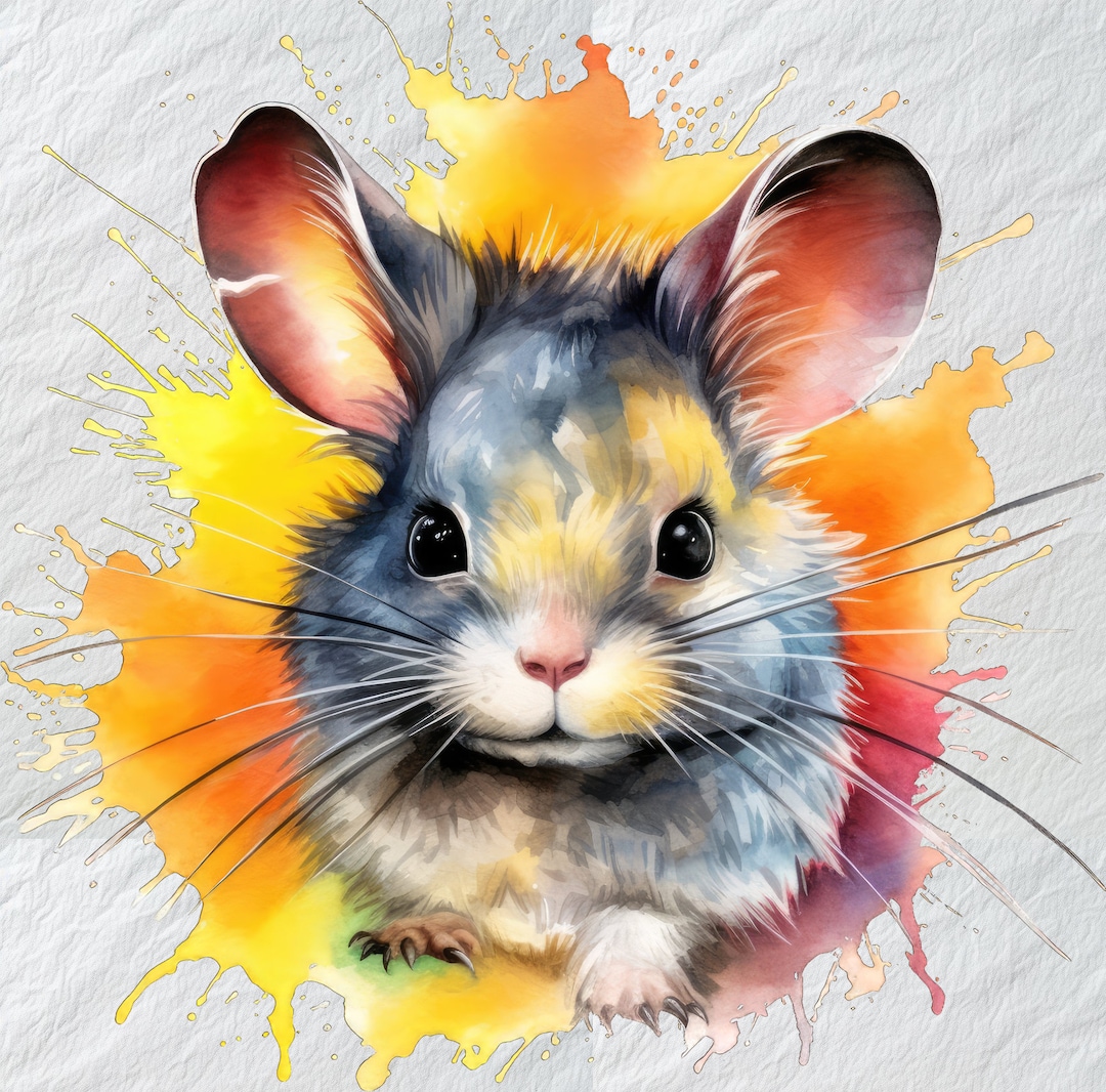 Chinchilla'selectric Fur,adorable Chinchilla Artcute Chinchilla's Fur ...