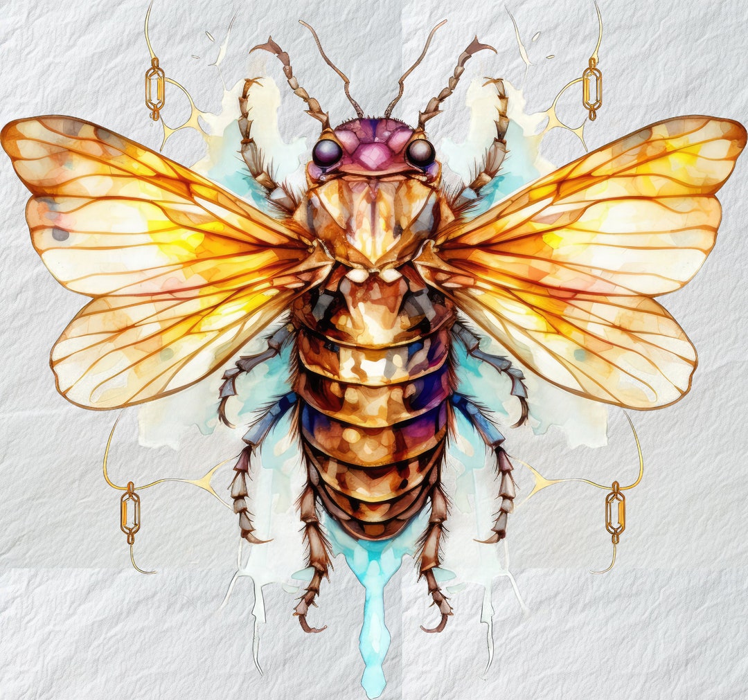 Cicada's Resonant Buzz, Resonant Buzz of Cicada,cicada Wall Decor ...