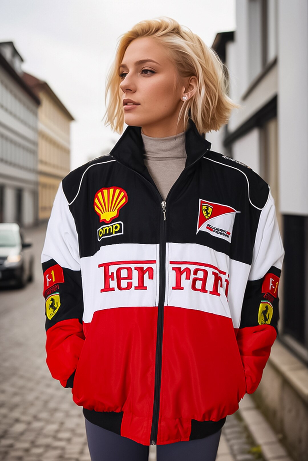 Vintage F1 Jacket,ferrari Jacket,formula One,racing Pilot Jacket,old ...