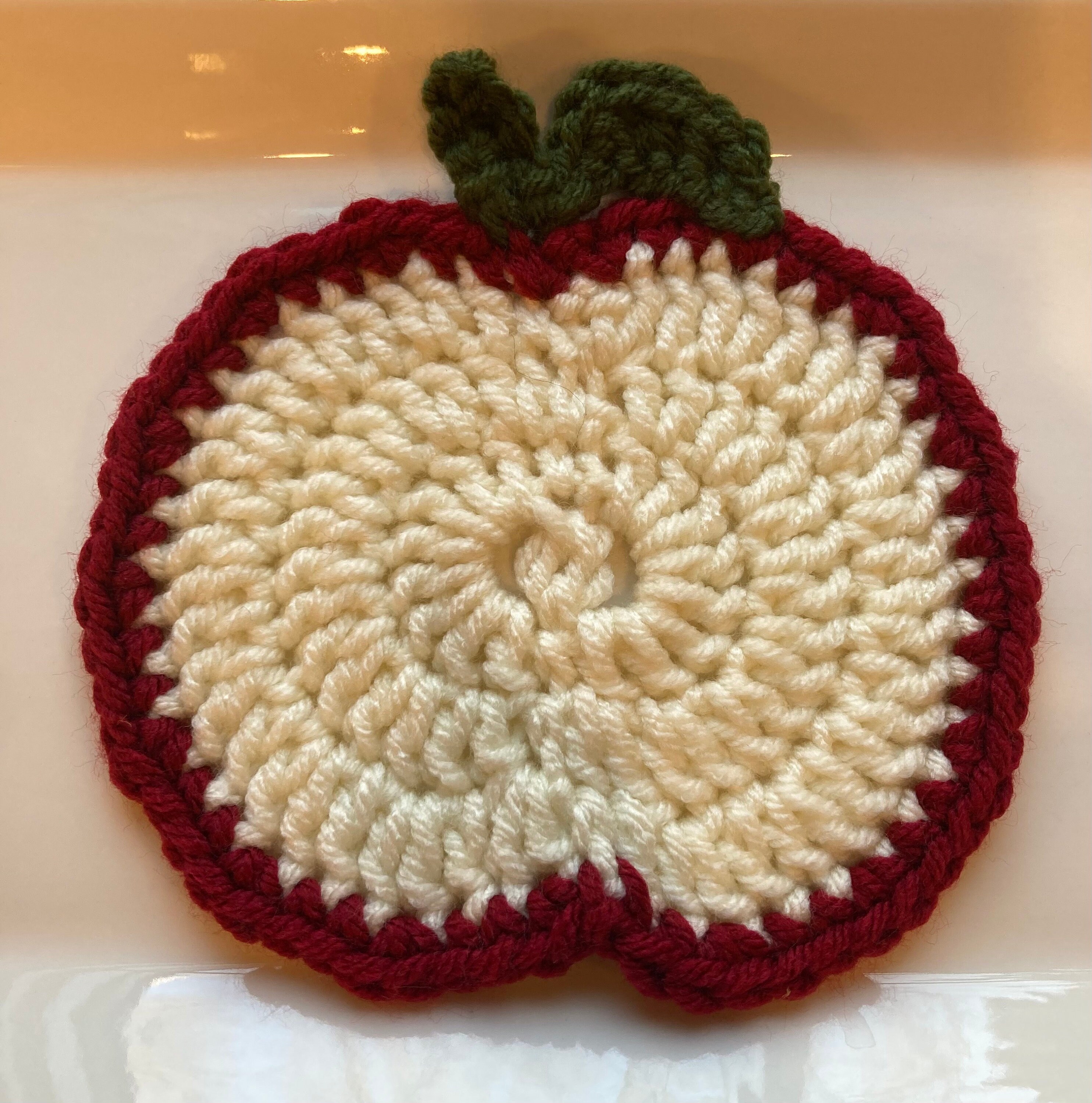 Apple Coasters Set of Four, Teacher Gifts, Autumn Decorations , Gift ...