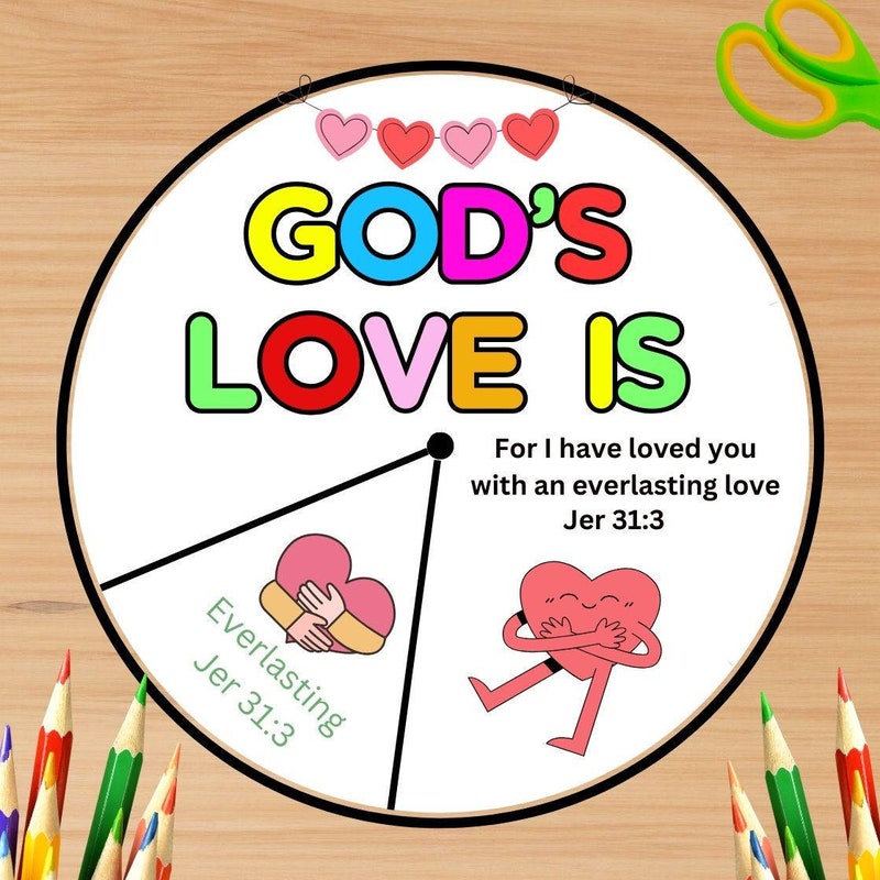 God is Love Craft - Etsy