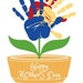 Mother’s Day Handprint Craft, Flower Pot - Personalize With Child's ...