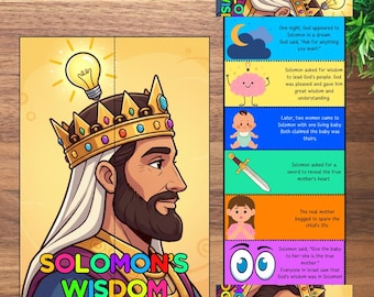 Story of JOB Folding Surprise: Bible Craft, Bible Story Lesson Summary ...