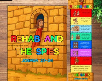 printable rahab and the spies craft