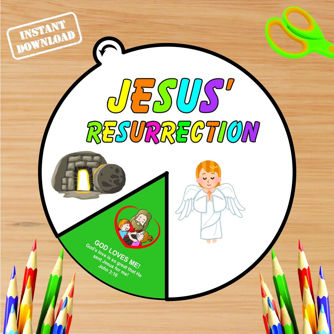 Jesus Resurrection, Easter Sunday Craft, He is Risen, Sunday School ...