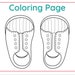 Shoe Lacing Cards, Printable Shoe Tying Practice, Shoelaces, Kid's Fine ...