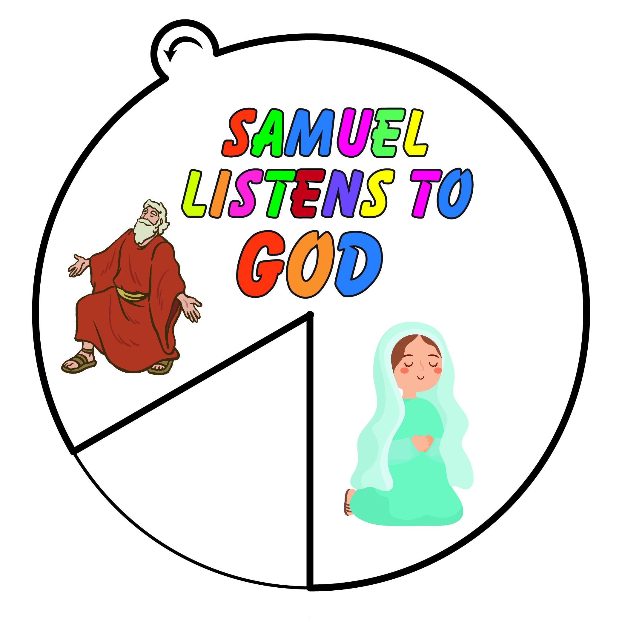 God Calls Samuel Bible Craft for Kids, the Lord Calls Samuel, Sunday ...
