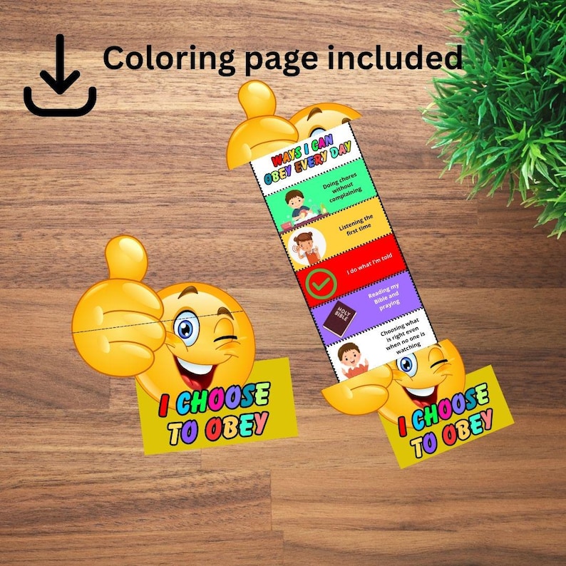 I Obey God Craft| Folding Surprise Bible Craft| Bible Lesson| Sunday ...