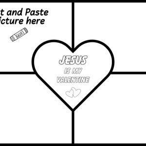 Jesus is My Valentine Puzzle Craft for Kids | Christian Activity ...