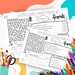 David and Jonathan Activity Worksheet, Bible Story Lesson, Sunday ...