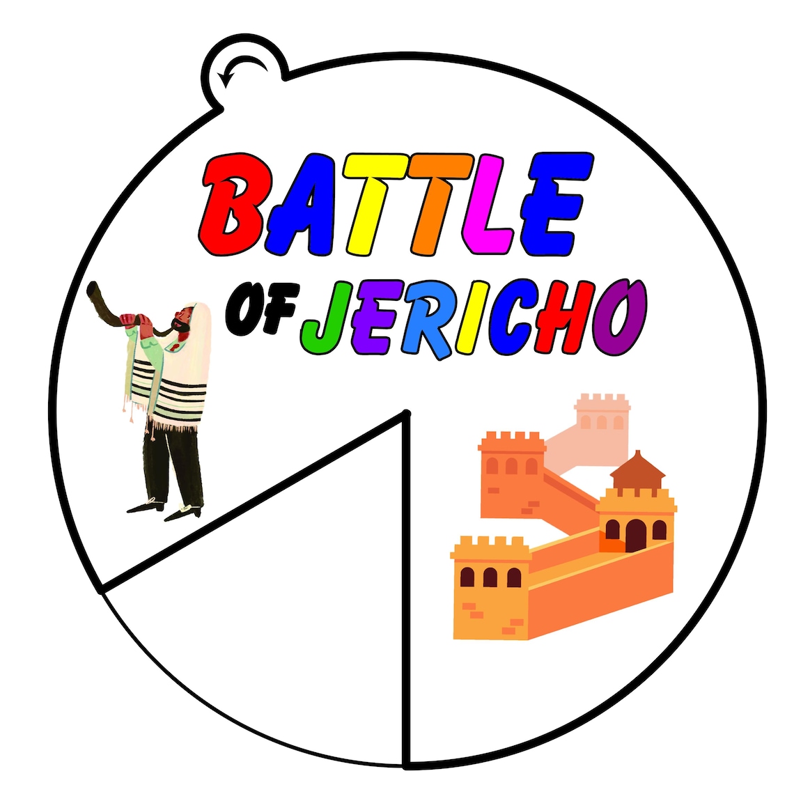 Joshua and the Battle of Jericho Bible Craft, Sunday School Craft ...