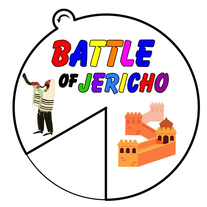 Joshua and the Battle of Jericho Bible Craft, Sunday School Craft ...