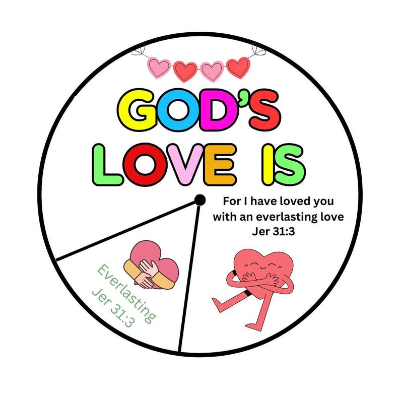 God's Love Coloring Pages for Kids, Sharing God's Love Craft, God's ...