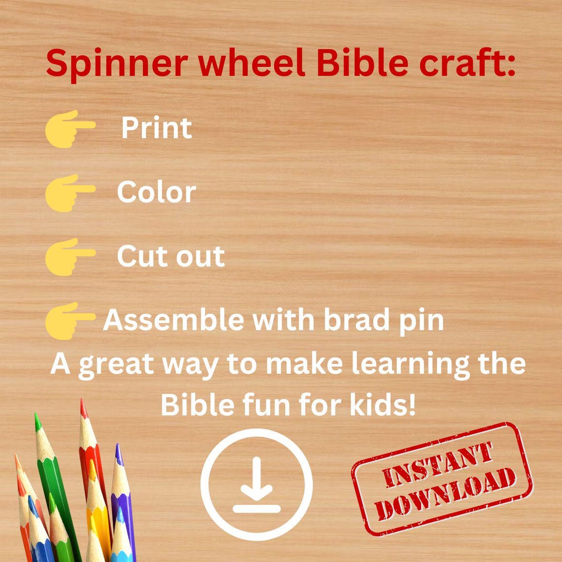God's Promise to Abraham Coloring Wheel | Bible Story Activity for Kids ...