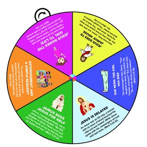 Jesus Raises Jairus' Daughter Bible Story Cube | Printable Craft for ...