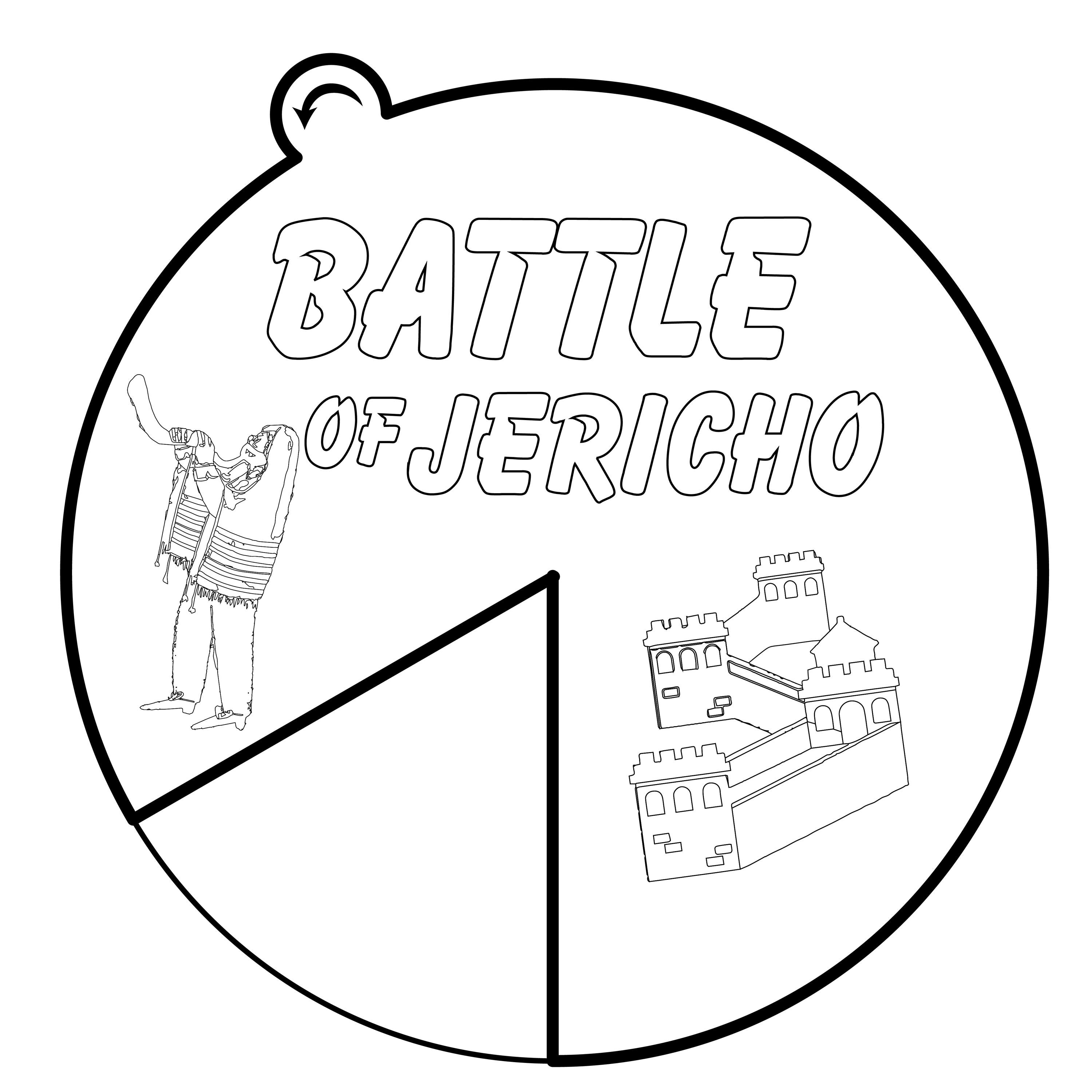 Joshua and the Battle of Jericho Bible Craft, Sunday School Craft ...