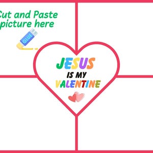 Jesus is My Valentine Puzzle Craft for Kids | Christian Activity ...