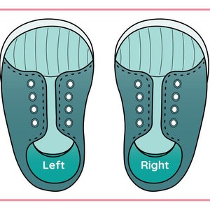 Shoe Lacing Cards, Printable Shoe Tying Practice, Shoelaces, Kid's Fine ...