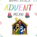 Advent Bible Lesson Christmas Craft Activity Printable for Kids, Kids ...