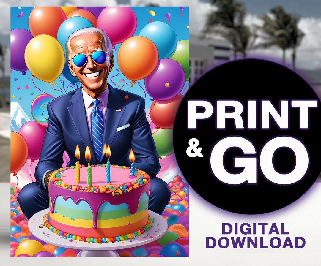Biden Birthday Card Funny Political Gag Gift for Dad - Etsy